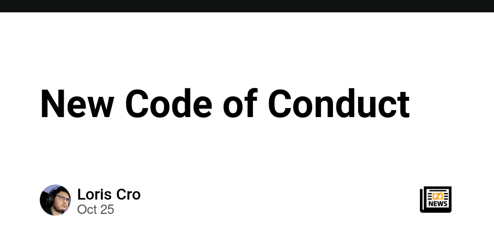 New Code of Conduct - Zig NEWS
